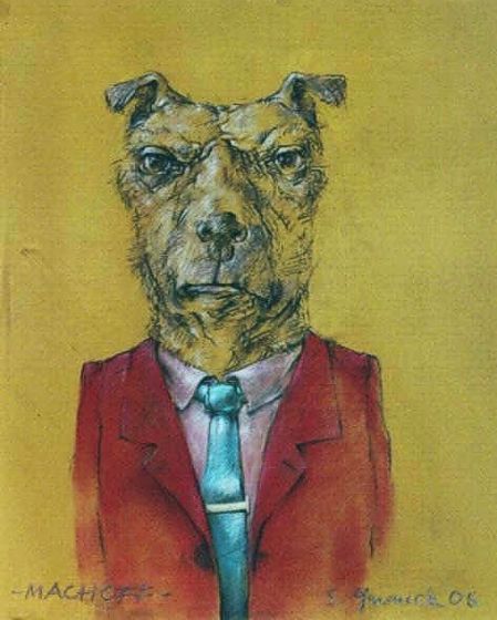 Stefan Gnauck - Zeichnung - Köter